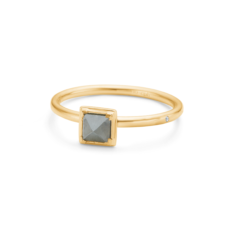 Rå Pointy Diamond Ring - 18kt Yellow Gold – Ro Copenhagen